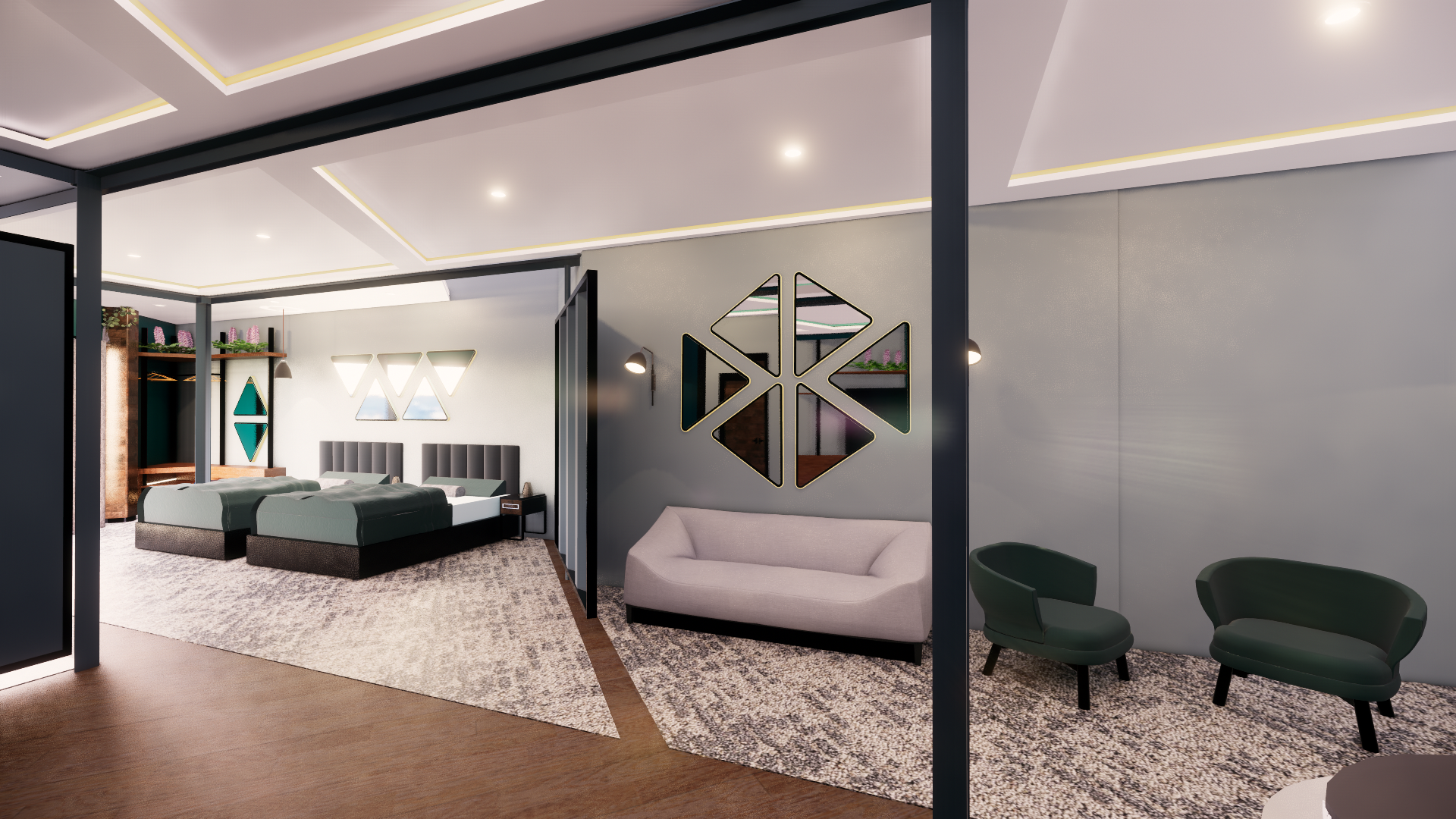 Zag Hotel Suite B | J. Robert and Barbara A. Hillier College of ...